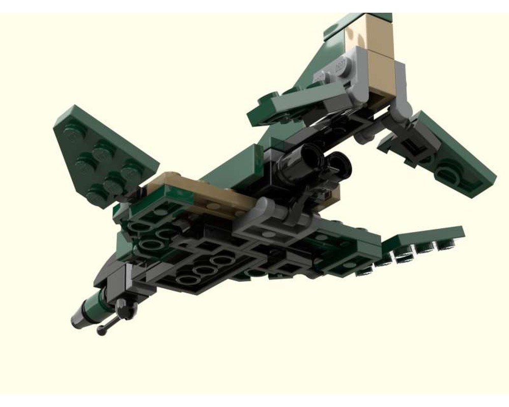 LEGO MOC F-4 Phantom by Dusty369 | Rebrickable - Build with LEGO
