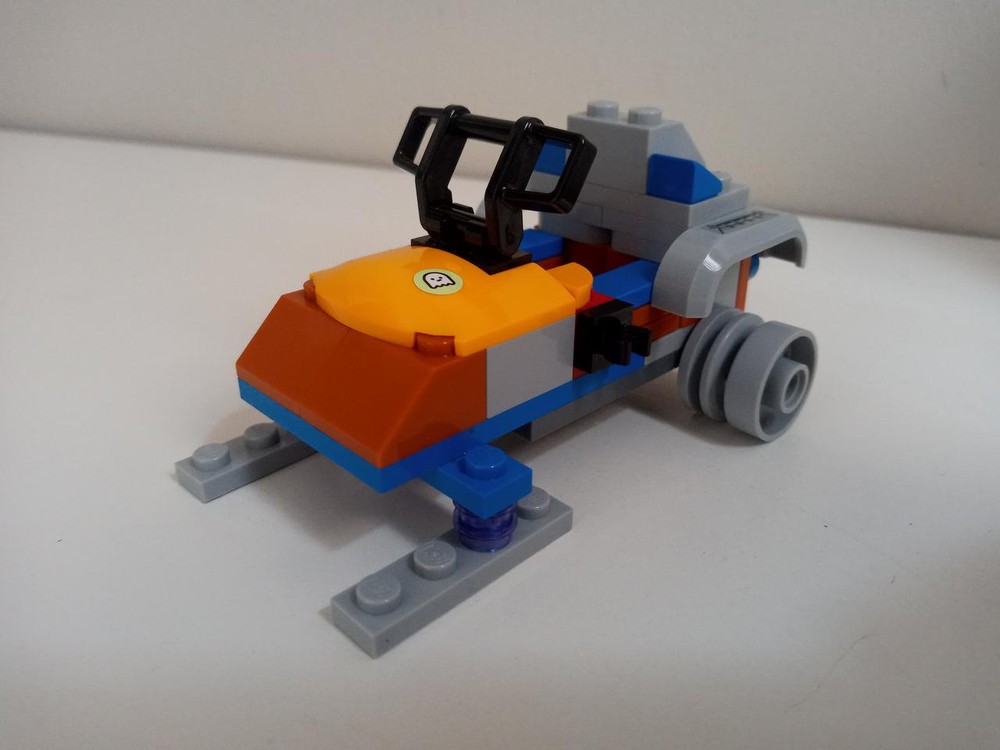 LEGO MOC Snowmobile - MOC 70428 by Pedro_Henrique | Rebrickable - Build ...