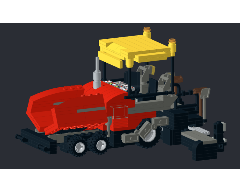 LEGO MOC Asphalt paver by AC16 | Rebrickable - Build with LEGO