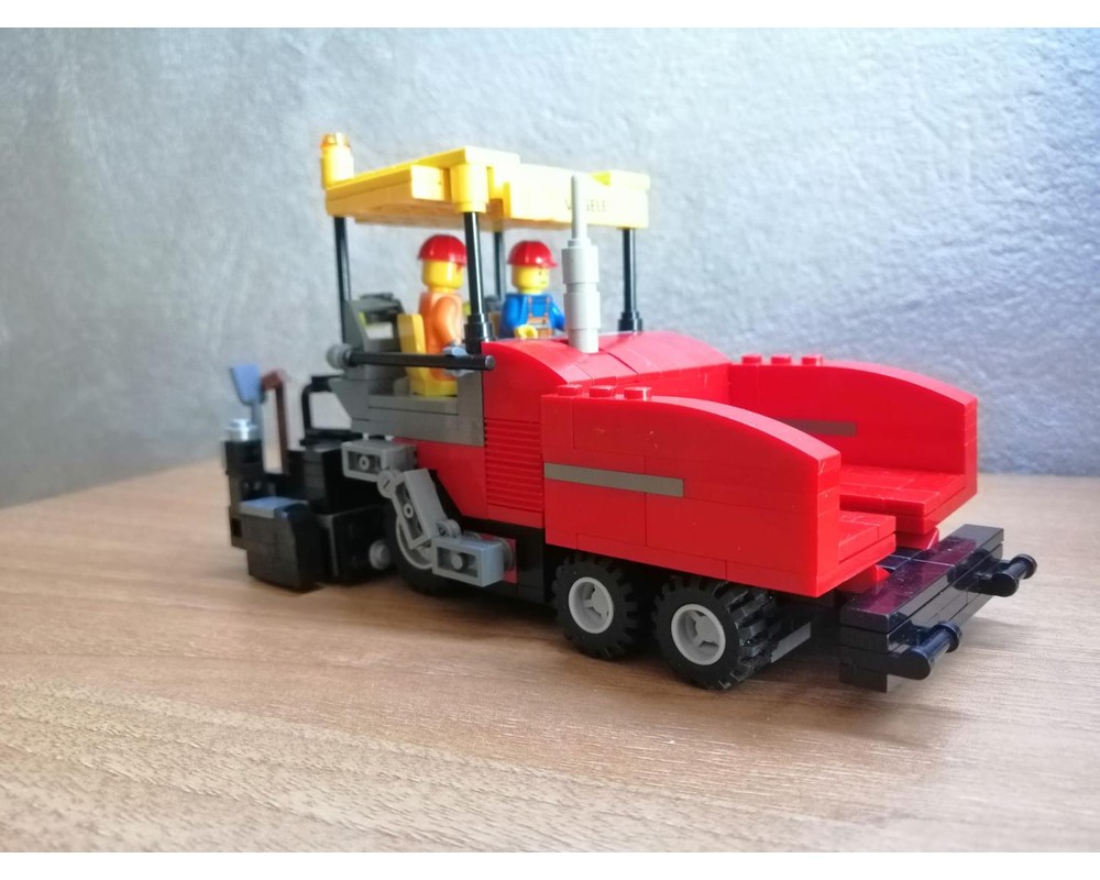 LEGO MOC Asphalt paver by AC16 | Rebrickable - Build with LEGO