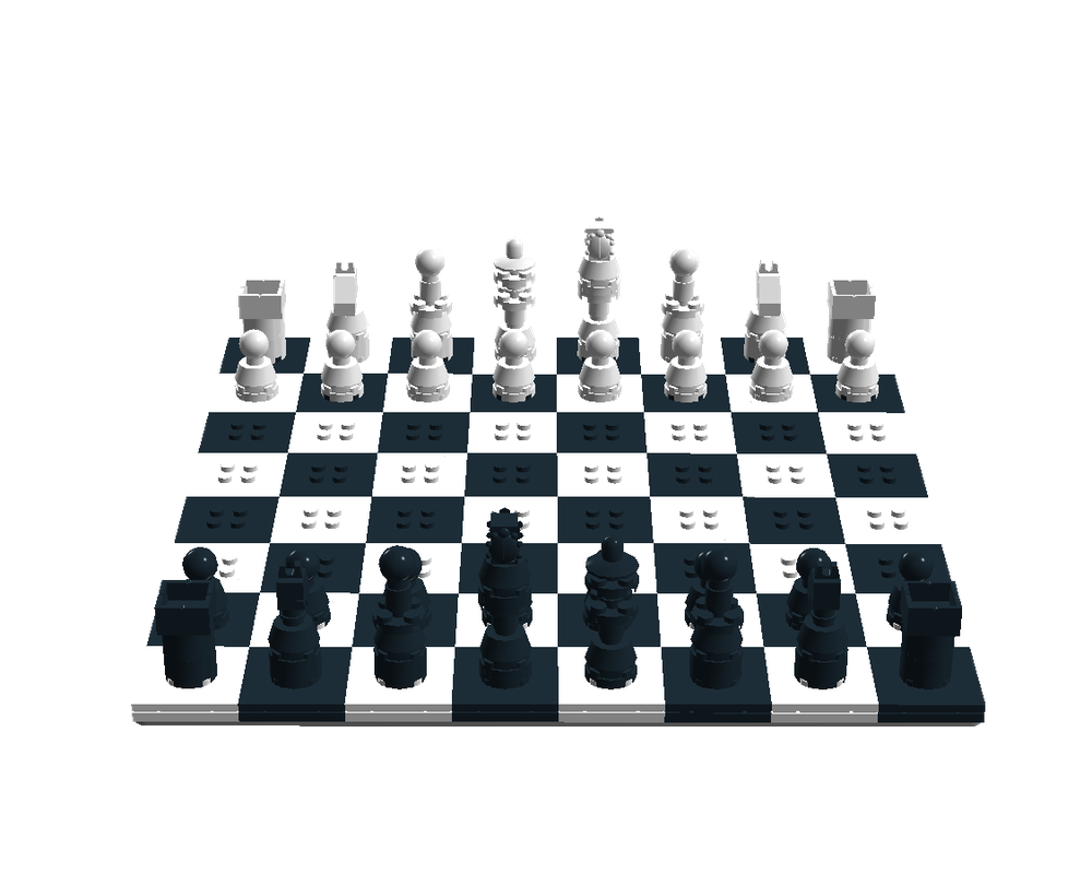 LEGO MOC Chess Set by Shikoku Arnumi | Rebrickable - Build with LEGO