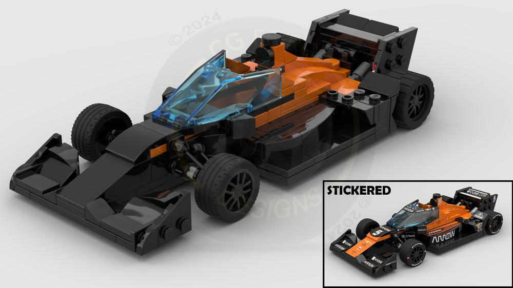 LEGO MOC Indycar 2021 AM O'Ward Circuit Spec by CGForceDesigns ...