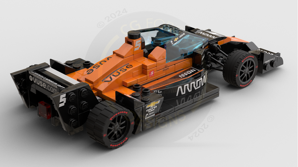 LEGO MOC Indycar 2021 AM O'Ward Circuit Spec by CGForceDesigns ...