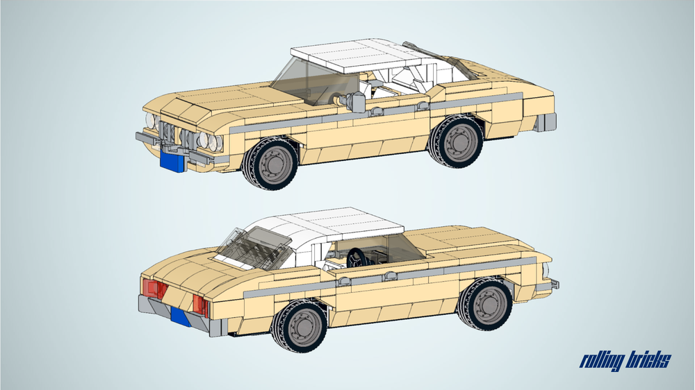 LEGO MOC 1973 Oldsmobile Delta 88 from 'The Evil Dead' by RollingBricks ...