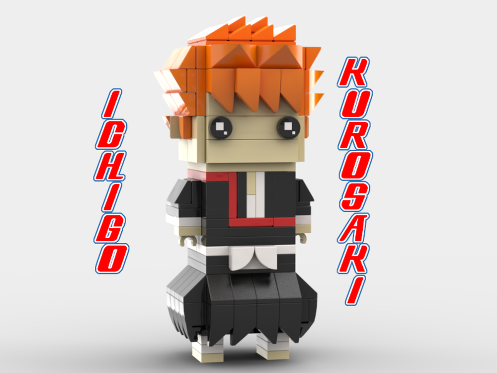 LEGO MOC Ichigo Kurosaki - Bleach | Brickheadz by bleachheadz ...