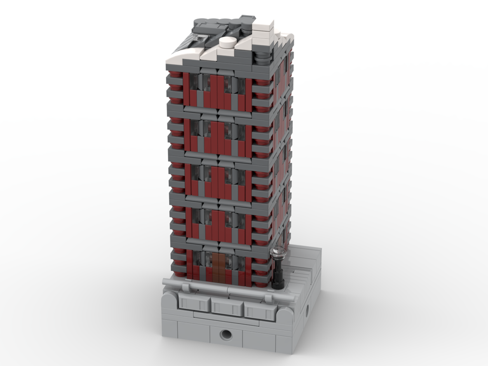 Lego Moc Micromodular Harbour House 2 By Serenity Rebrickable