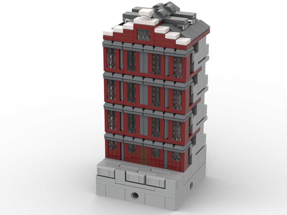 Lego Moc Micromodular Harbour House 3 By Serenity Rebrickable