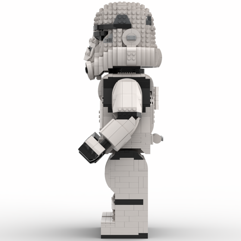 LEGO MOC Storm Trooper Mega Figure (fits official Lego Helmet) by Albo ...