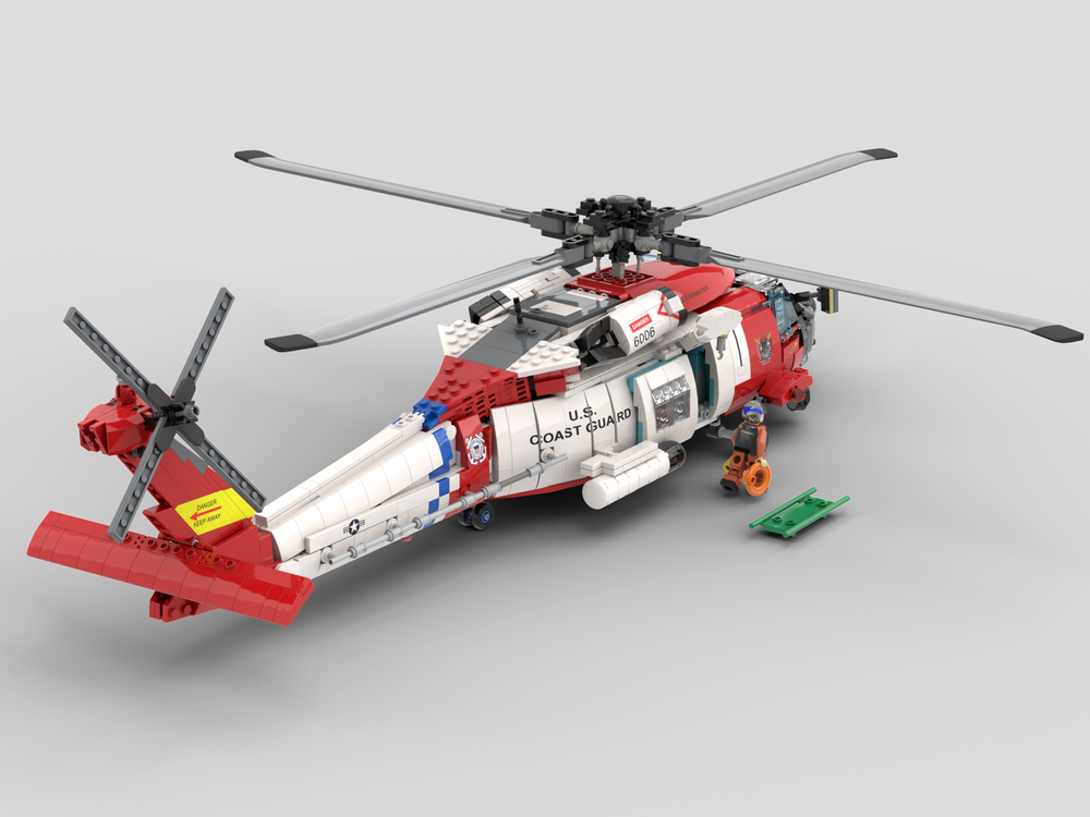 LEGO MOC MH-60J JayHawk by Czifi | Rebrickable - Build with LEGO