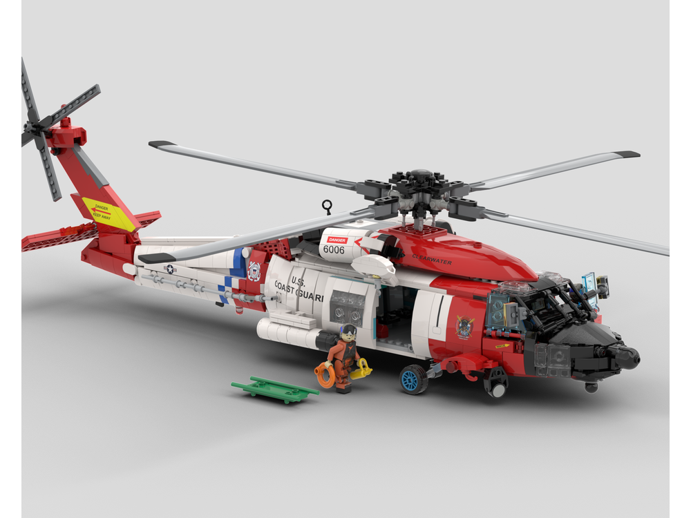 LEGO MOC MH-60J JayHawk by Czifi | Rebrickable - Build with LEGO