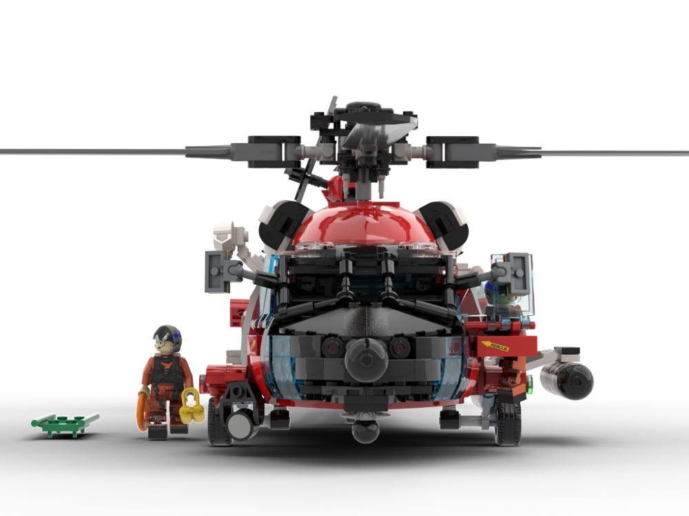 LEGO MOC MH-60J JayHawk by Czifi | Rebrickable - Build with LEGO