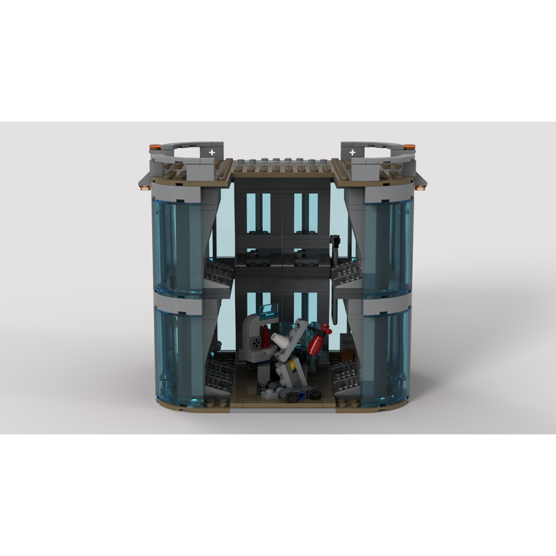 LEGO MOC Avengers Tower Battle of NY (+Hall of Armor) by ...