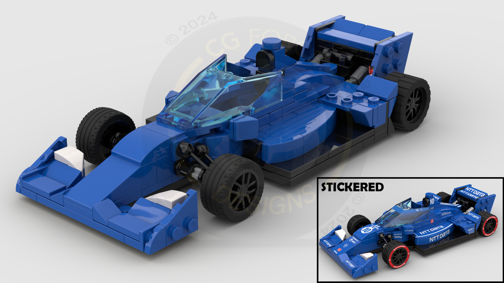 LEGO MOC Indycar 2021 CGR Palou Circuit Spec by CGForceDesigns ...