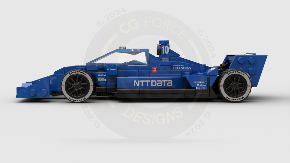 LEGO MOC Indycar 2021 CGR Palou Circuit Spec by CGForceDesigns ...