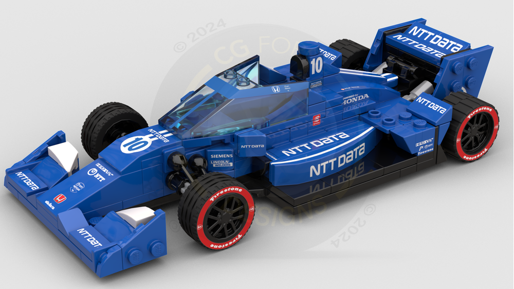 LEGO MOC Indycar 2021 CGR Palou Circuit Spec by CGForceDesigns ...