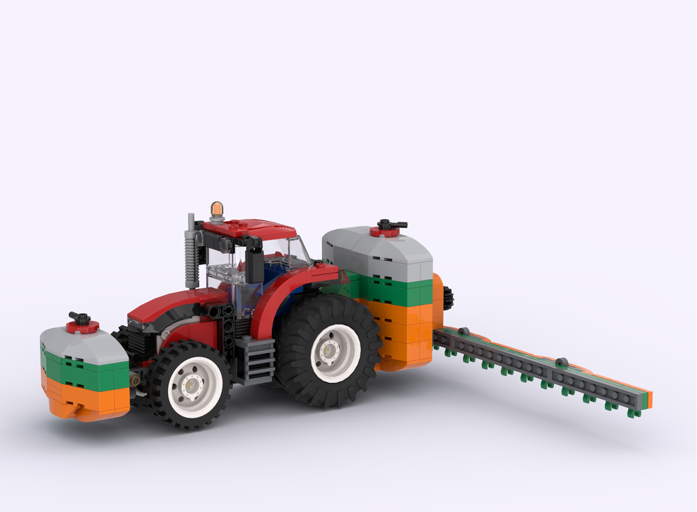LEGO MOC Field Sprayer by revilor | Rebrickable - Build with LEGO