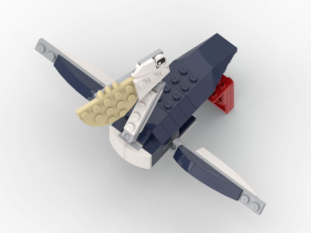 LEGO MOC 31088 pelican and fish by maratus | Rebrickable - Build with LEGO