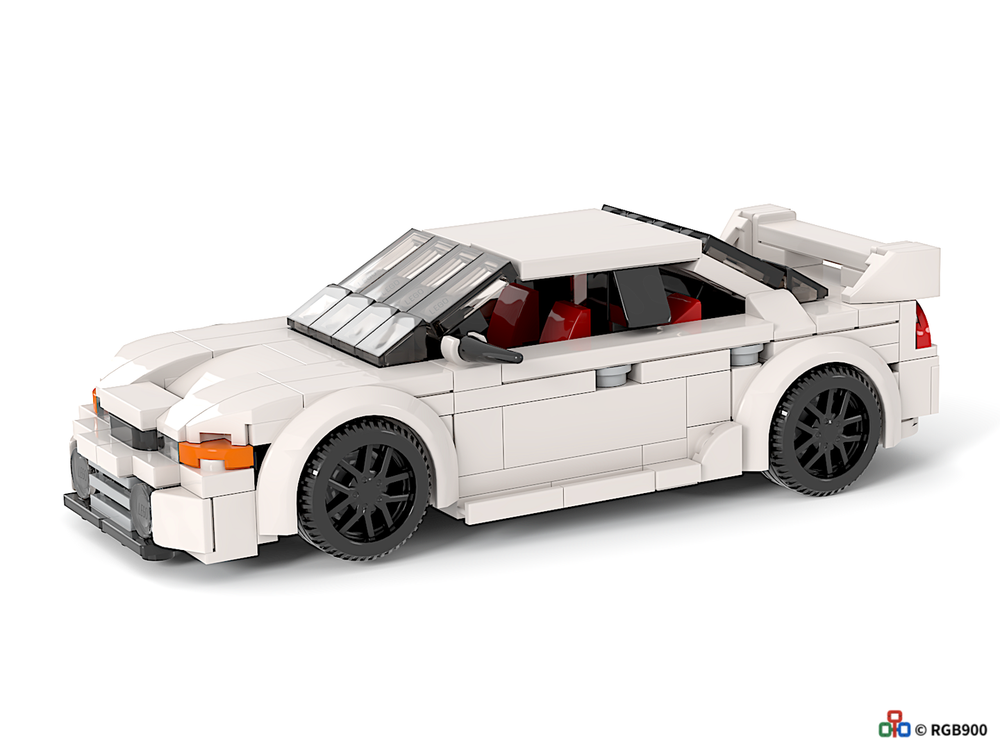 LEGO MOC lancer evolution v by RGB900 | Rebrickable - Build with LEGO