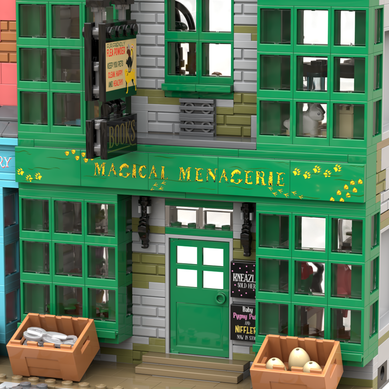 LEGO MOC Magical Menagerie and Mr Mullpepper's Apothecary - SP013 by ScarletPatronus ...
