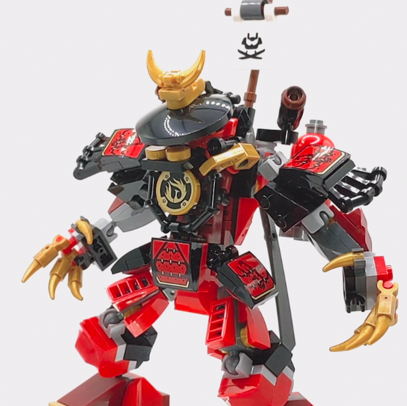 LEGO MOC Samurai Mech UPGRADE | LEGO® NINJAGO® Legacy 70665 by Brick ...