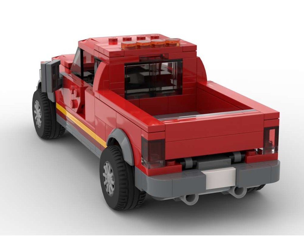 LEGO MOC Lego Fire Department - Fire Chief's F-250 - 8 Stud Speed ...