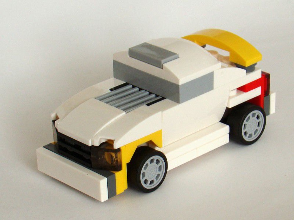 LEGO MOC 40196: Race Car by Tomik | Rebrickable - Build with LEGO
