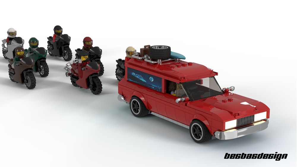 LEGO MOC Holden HJ Sandman Panel Van (Mad Max) by besbasdesign ...