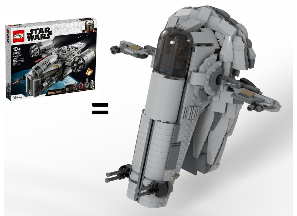 LEGO MOC 75292 3 in 1 by A_Great_Builder | Rebrickable - Build with LEGO