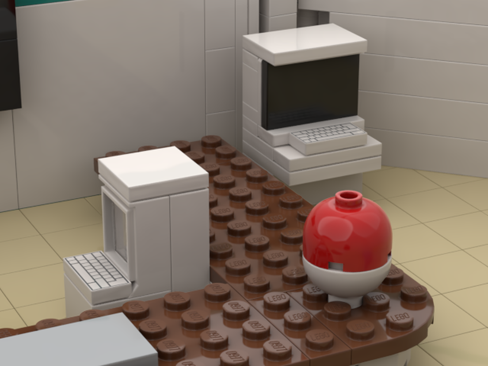 LEGO MOC Pokemon Center by yodakya | Rebrickable - Build with LEGO