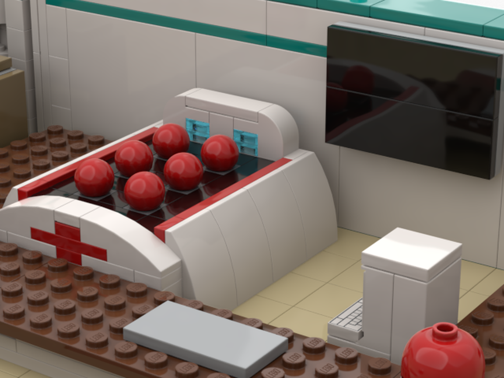 LEGO MOC Pokemon Center by yodakya | Rebrickable - Build with LEGO