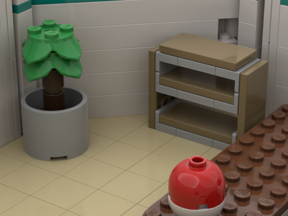LEGO MOC Pokemon Center by yodakya | Rebrickable - Build with LEGO