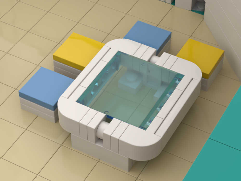 LEGO MOC Pokemon Center by yodakya | Rebrickable - Build with LEGO