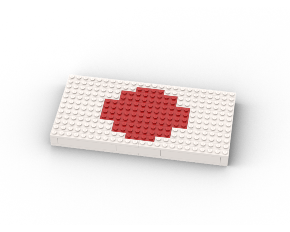 LEGO MOC Japan national flag by RyanWongJH | Rebrickable - Build with LEGO