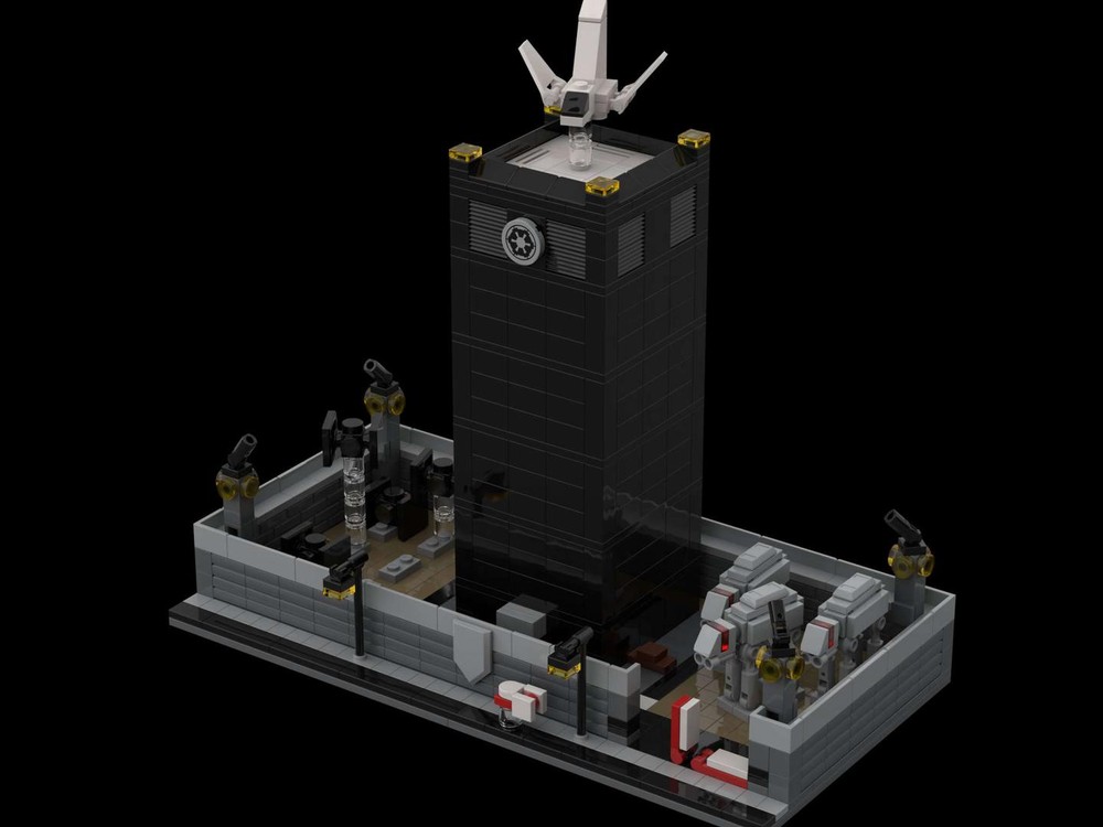 LEGO MOC Modular Military Outpost #1 by meregt | Rebrickable - Build ...