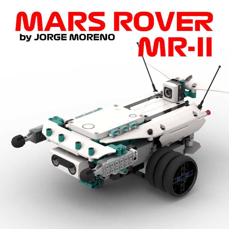 Lego Moc Mars Rover Mr Ii By Jmoreno555 Rebrickable Build With Lego