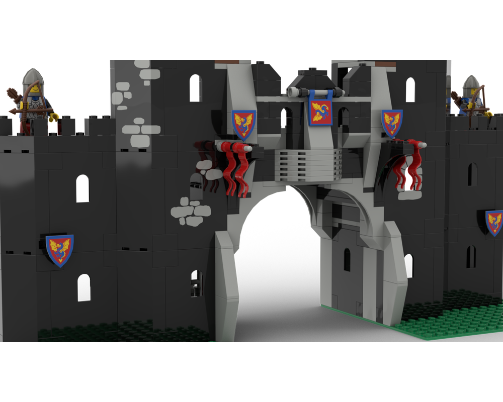 LEGO MOC River gate bridge - Alternate build 2 Lego 6085 by n2brick ...