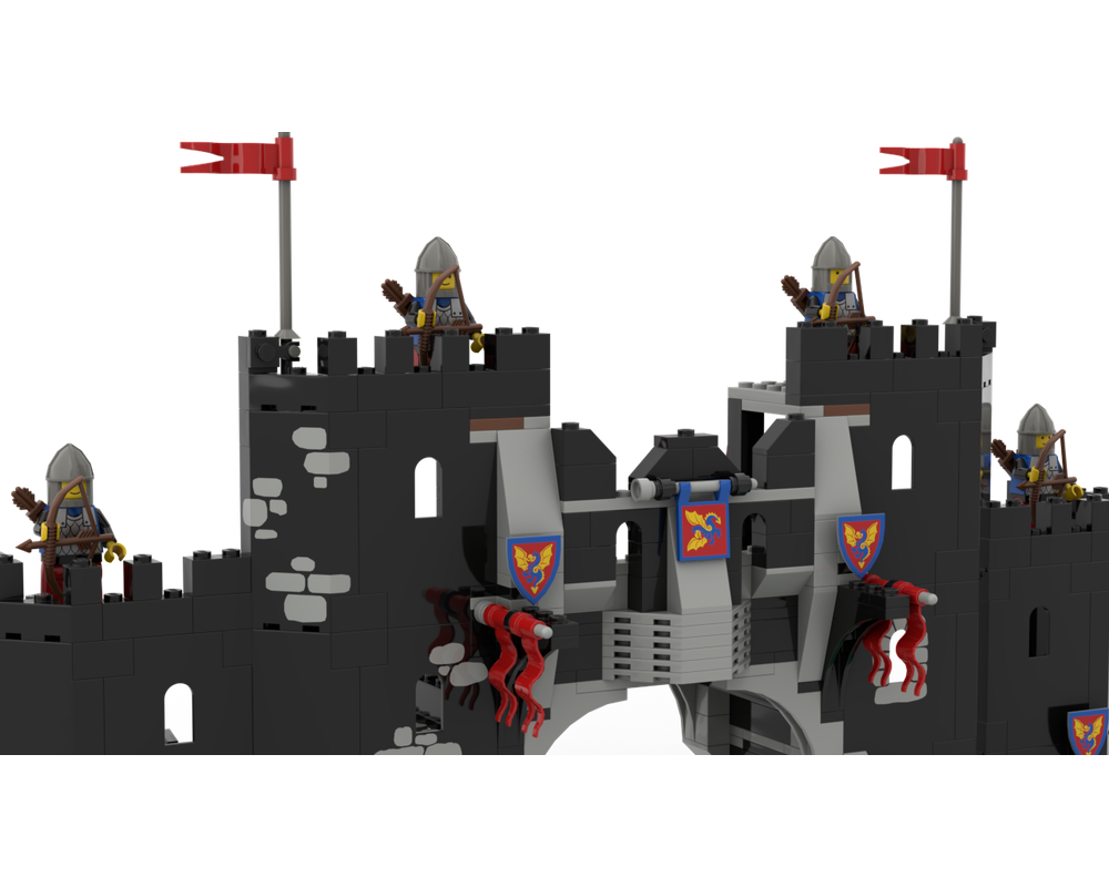 LEGO MOC River gate bridge - Alternate build 2 Lego 6085 by n2brick ...