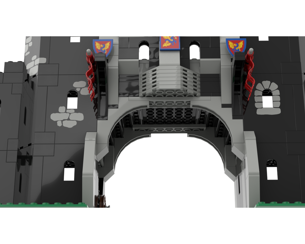 LEGO MOC River gate bridge - Alternate build 2 Lego 6085 by n2brick ...