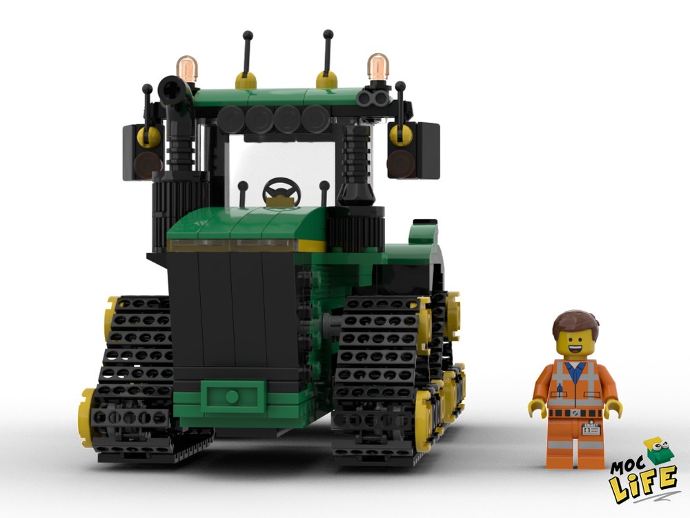 LEGO MOC John Deere tracks articulated by MocLife | Rebrickable - Build ...