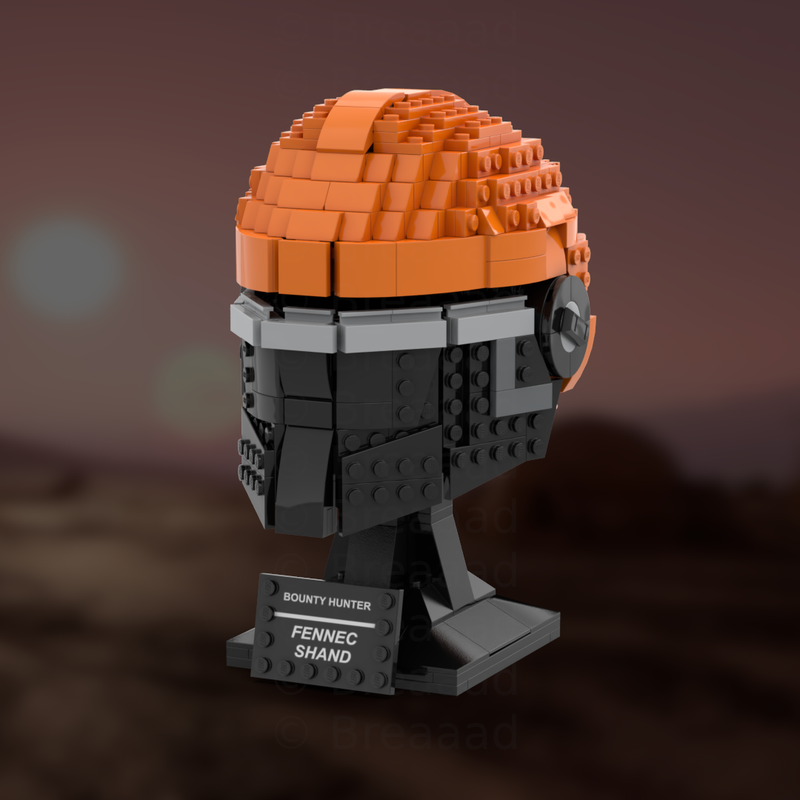 LEGO MOC Fennec Shand (Helmet Collection) by Breaaad | Rebrickable ...