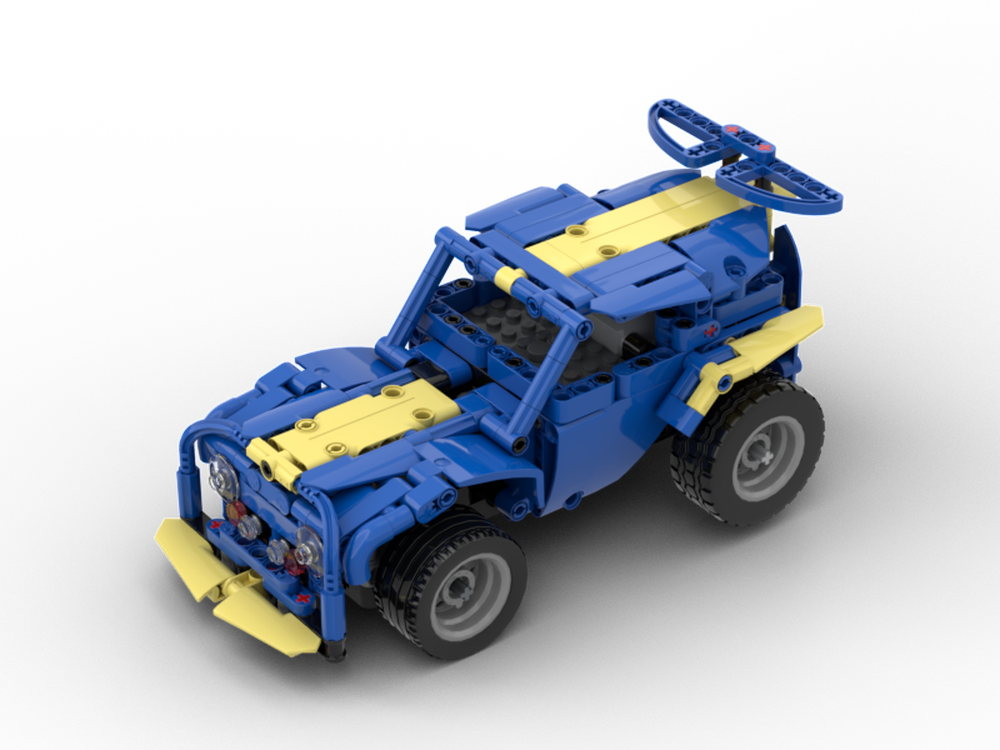 LEGO MOC Lego Technic mini Drift car powered by buwizz by How to ...