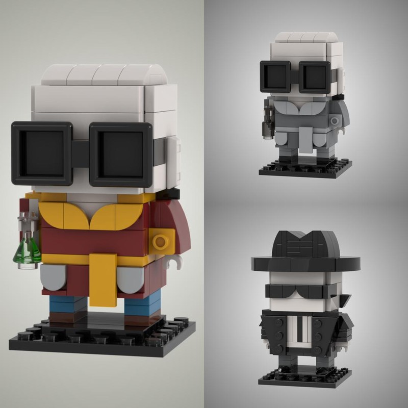 LEGO MOC Invisible Man by SkyCaptain | Rebrickable - Build with LEGO