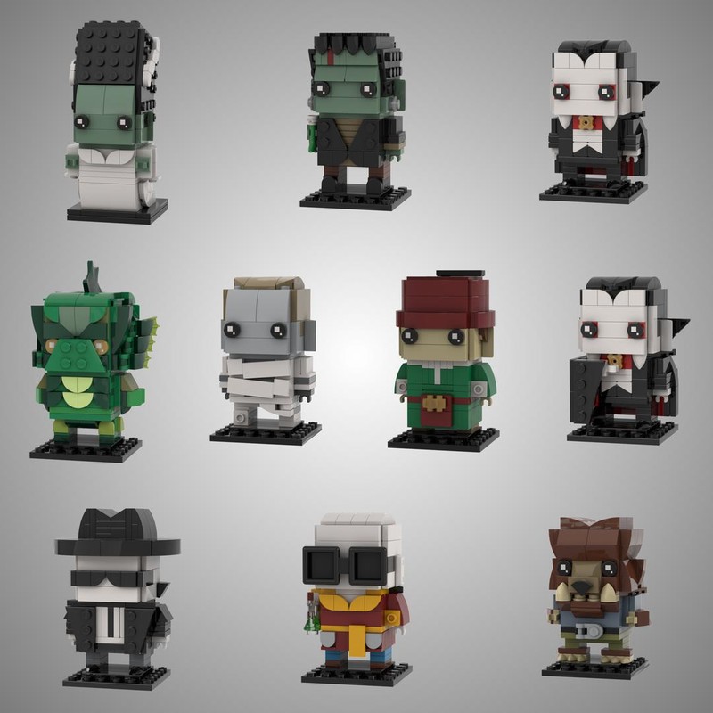 LEGO MOC Monsters Value Bundle by SkyCaptain | Rebrickable - Build with ...