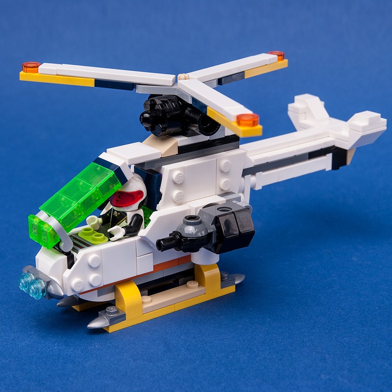 LEGO MOC 31115 Fight Copter by Keep On Bricking | Rebrickable - Build ...