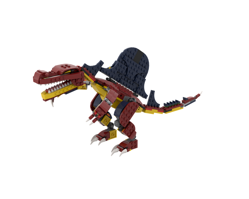 LEGO MOC Spinosaurus XL 31102 2 to 1 by bricksmartworkshop ...