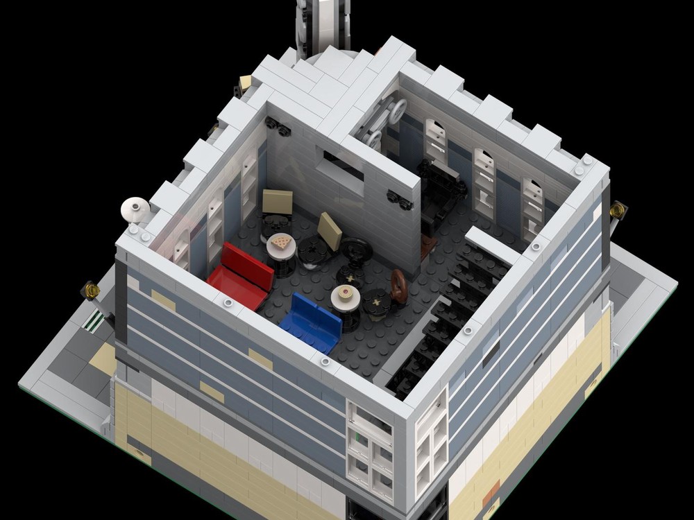 LEGO MOC Café Cinema - 10255 Assembly Square Alternative Build by PL ...