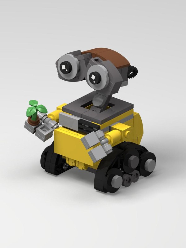 Lego Moc Wall E By Thebricknurse Rebrickable Build With Lego