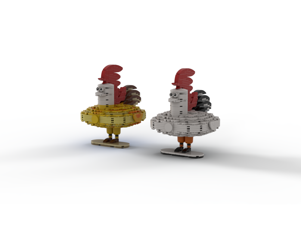 LEGO MOC Kkokkio CHICKEN by jellco | Rebrickable - Build with LEGO
