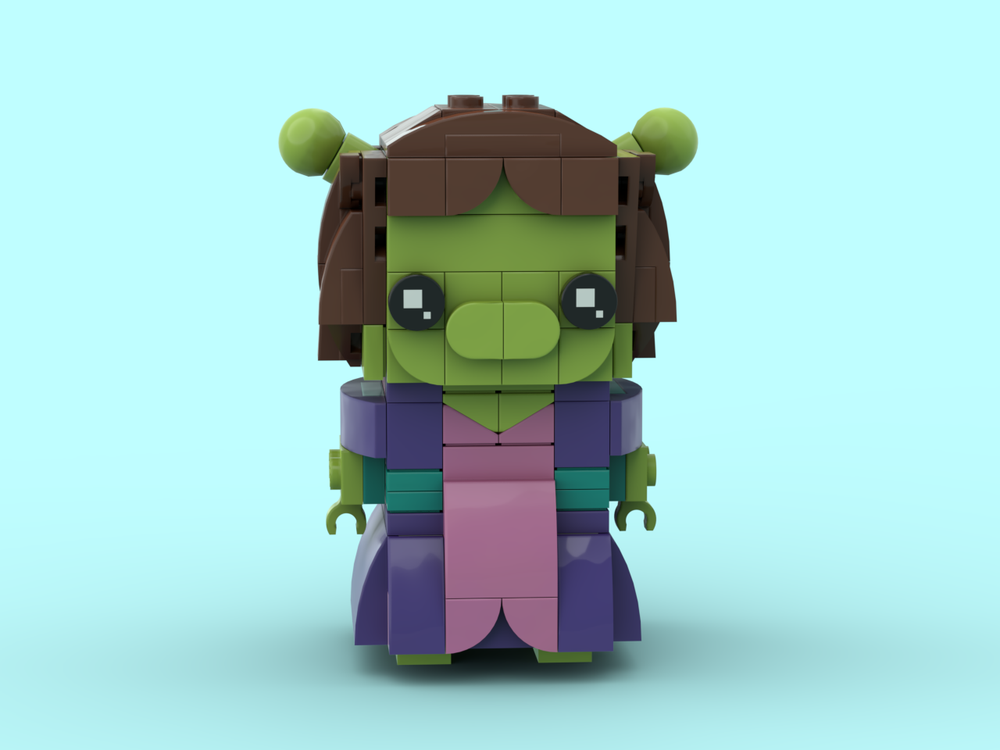 LEGO MOC Fiona - from the movie Shrek by GetMeBricked | Rebrickable ...