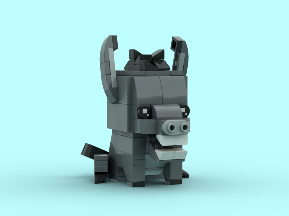 LEGO MOC-87876 Donkey - from the movie Shrek by GetMeBricked ...